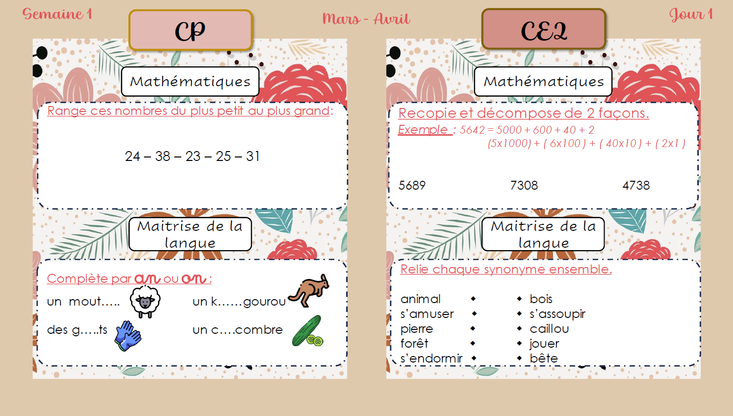rituels - L'école de Doddie