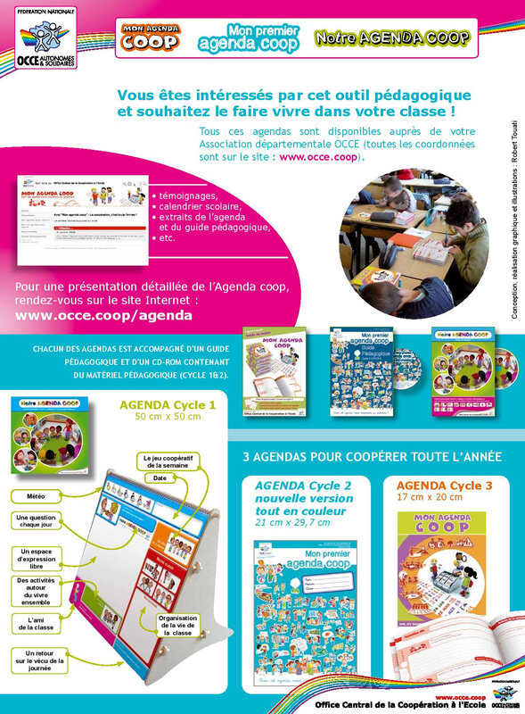 Agenda coopératif - La classe de TruKbidule