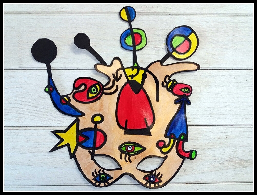 Masque Miró - Le tour de mes idées