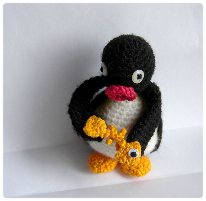 Crochet amigurumi : Les aventures de PINGU - "PAUSE CREATIVE" Blog de l ...