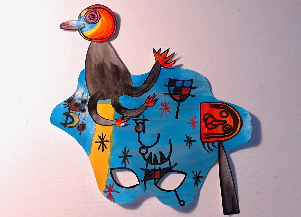 Masque Miro (2) - Le tour de mes idées