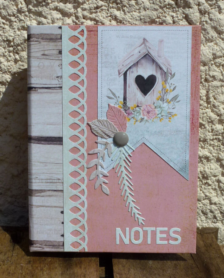 Un second bloc-notes tout en douceur - Le blog de Cath