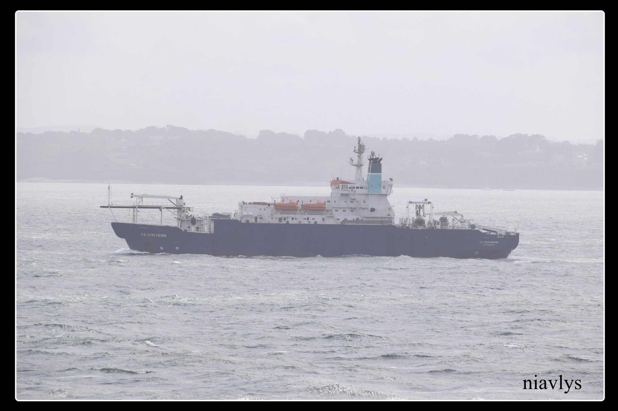 Le cablier C.S. SOVEREIGN - Photos du Havre, du Port et de sa région