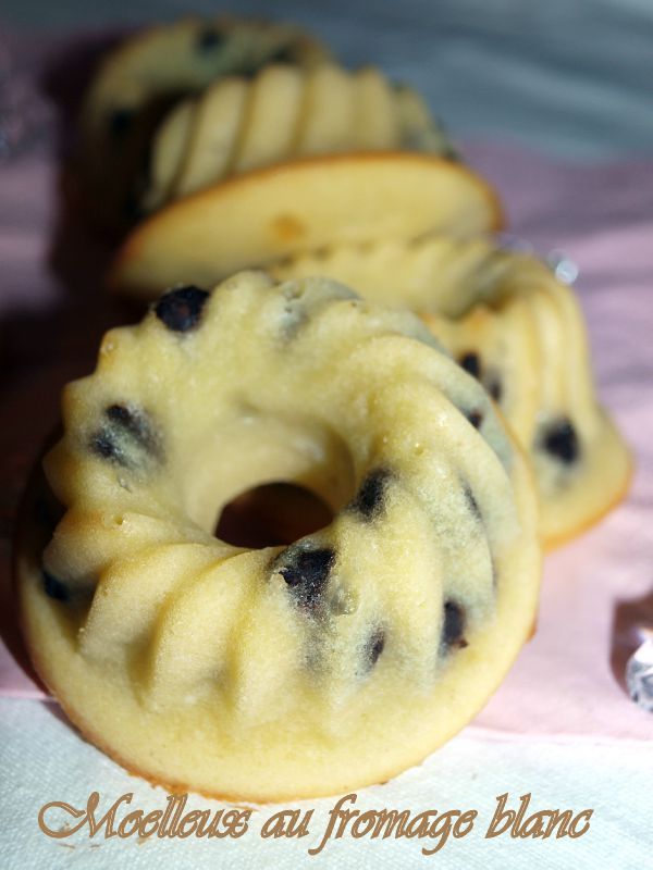Moelleux au fromage blanc - Dans vos assiettes