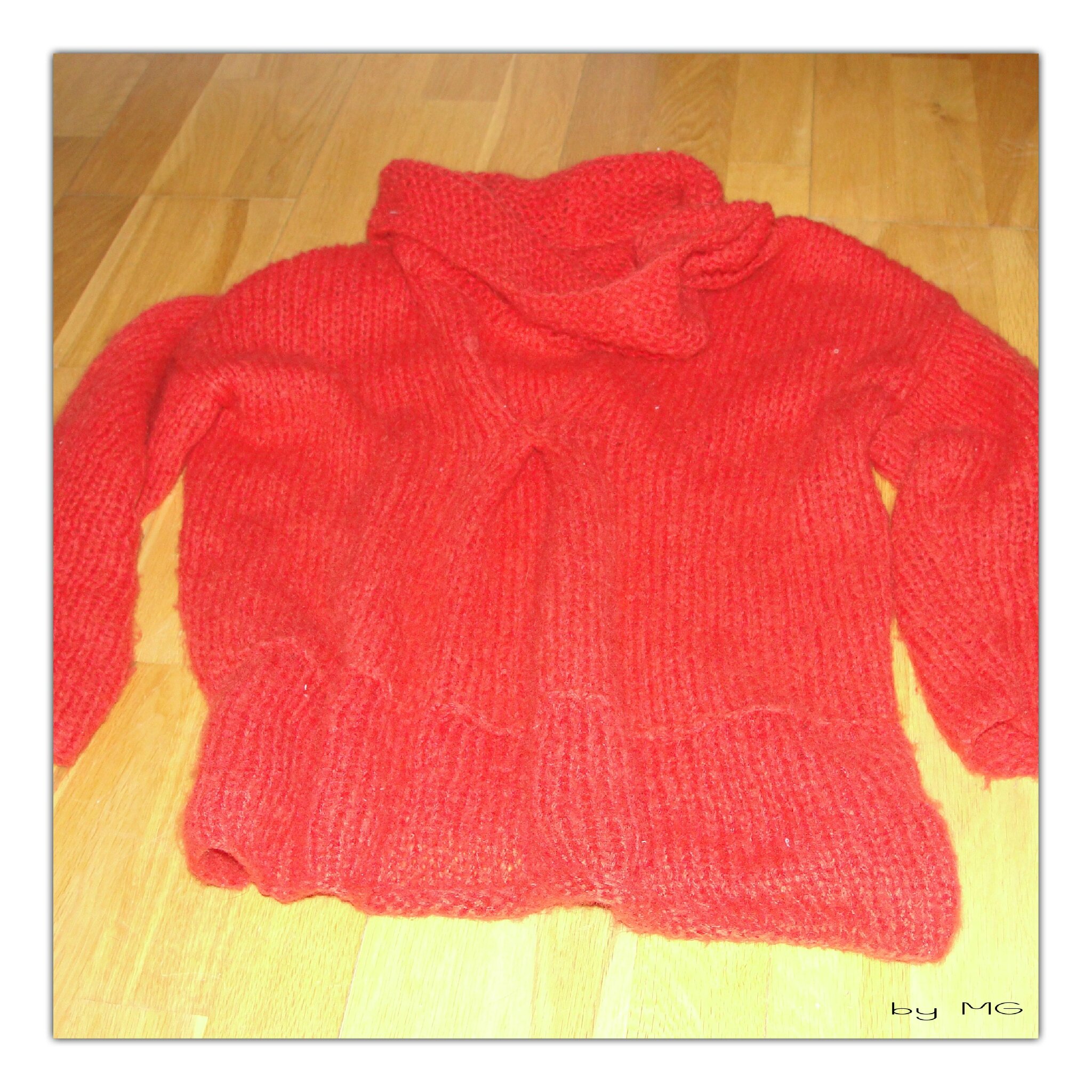 Mon pull rouge - Merveilles à Gogo