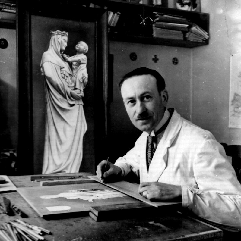 Journées Européennes des Métiers d'Art 2017 - profession émailleur sur lave