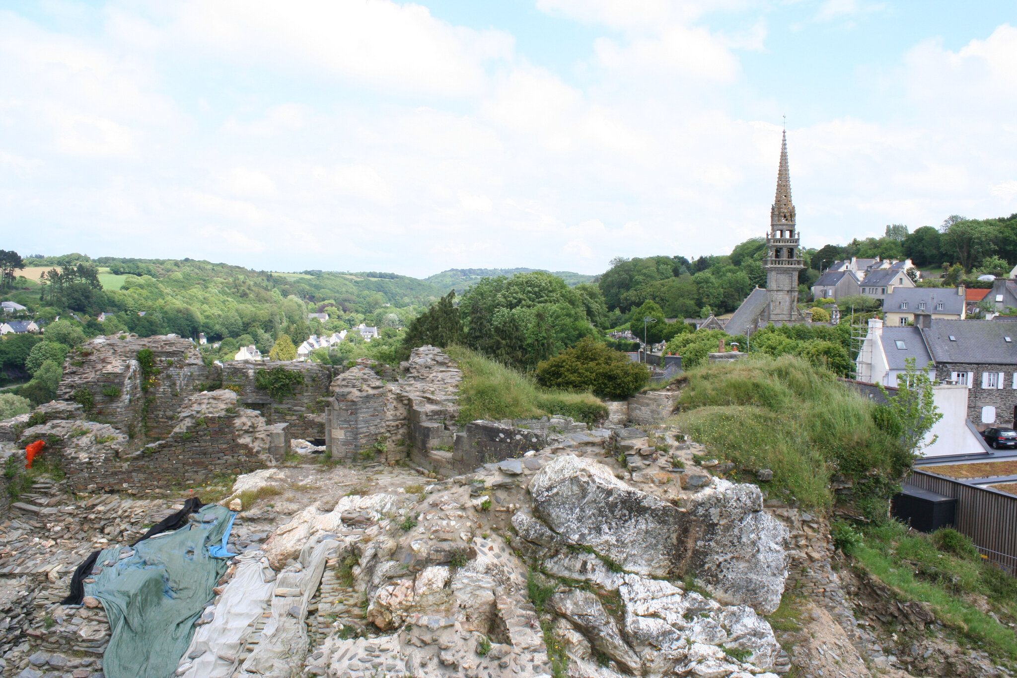 La Roche Maurice (Finistère) - Je traine ici et là ...