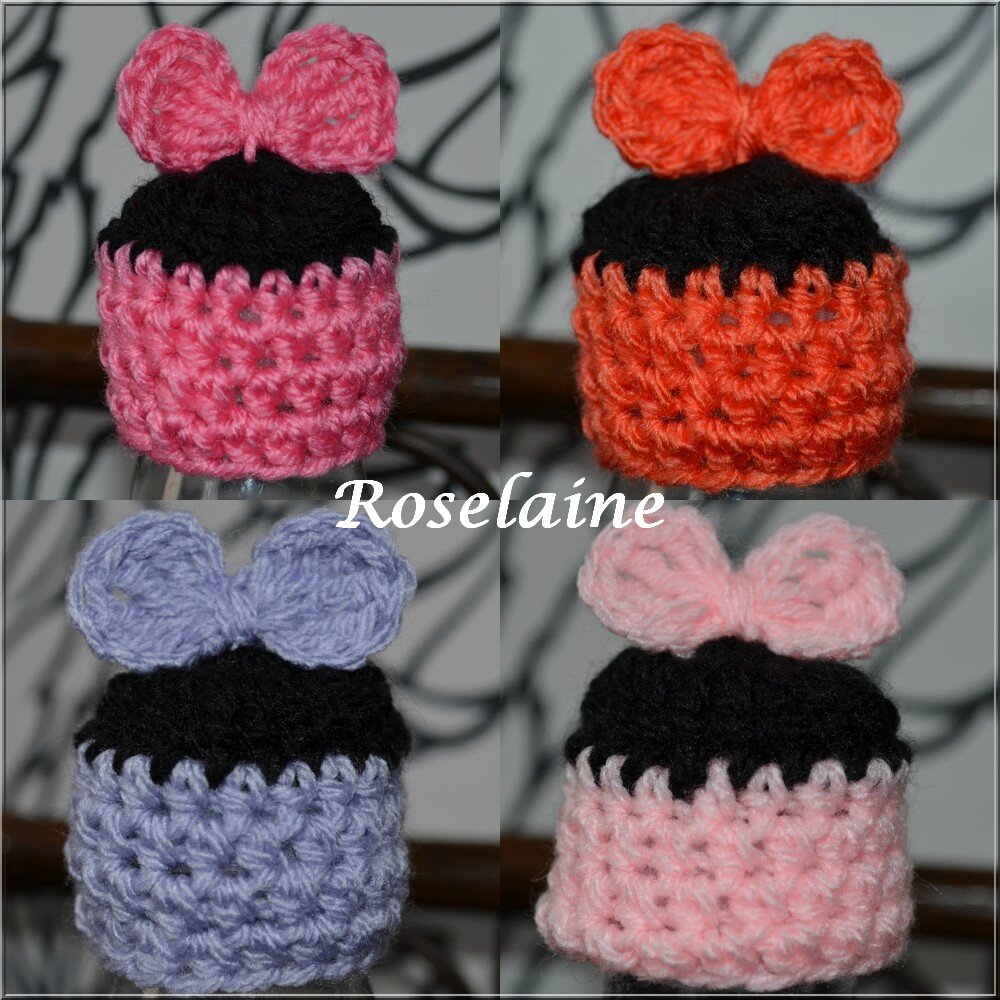 Bonnets "Innocent" #9 - Je tricote Tu crochètes