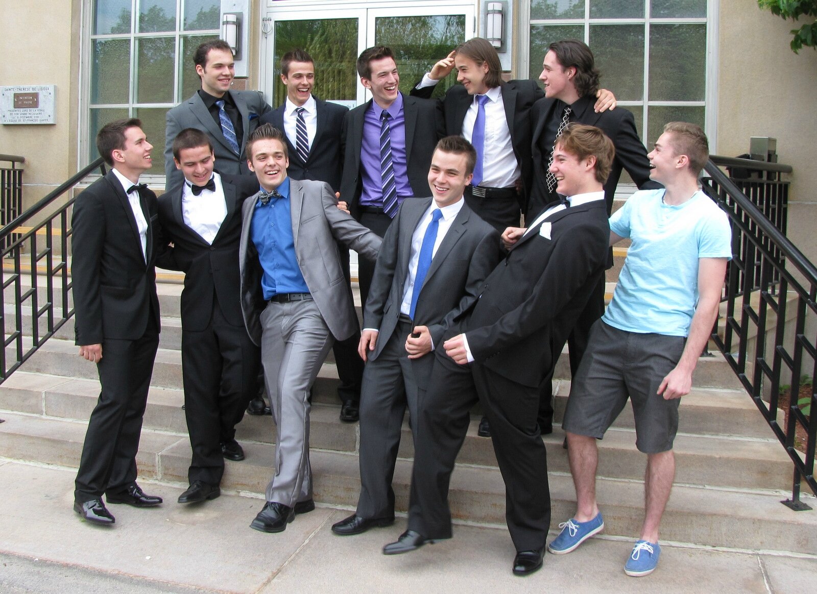 Un bien joli bal des finissants (5e secondaire) - "La famille Gerdel"