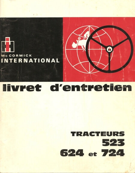 International Harvester 724 - Canals en Aveyron (Agriculture)