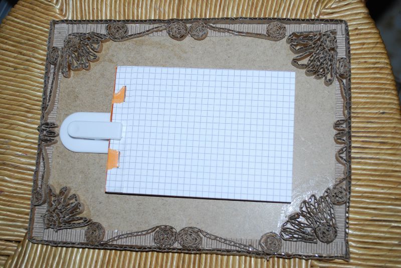 porte bloc-note - sandrine dans tous ses états