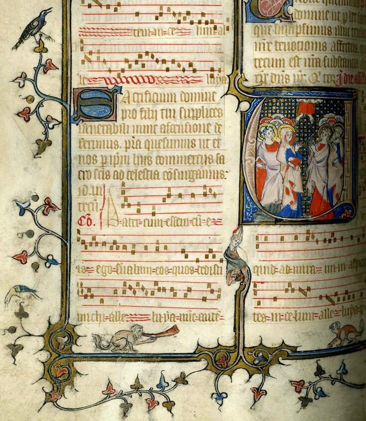 France, Paris, c. 1320-1330, 169v, The Ascension of Christ. St Taurin Missal (Use of the ...