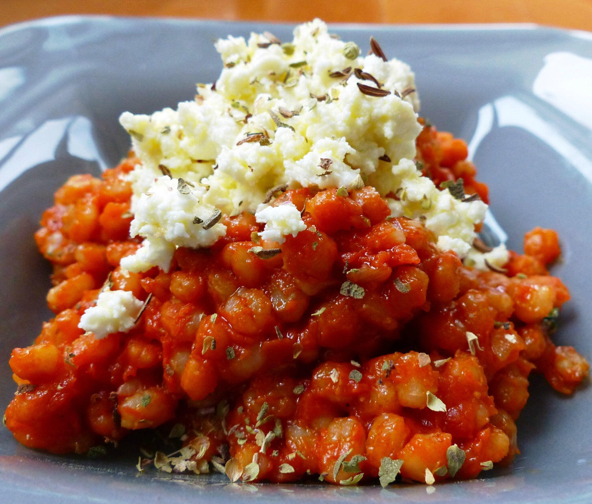 Risotto d'orge perlé et féta marinée d'Ottolenghi/Ottolenghi's barley ...