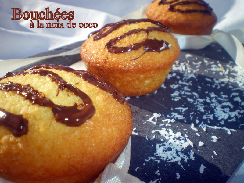 Bouchées à la noix de coco - Dans vos assiettes