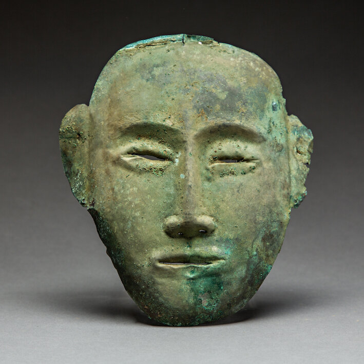 Bronze Funerary Mask, China, Liao dynasty, circa 918-1125 AD - Alain.R ...