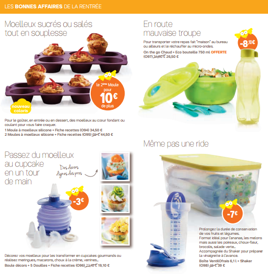 Tupperware Promotion: Catalogue Septembre 2015 - Les Macarons à la Chartreuse