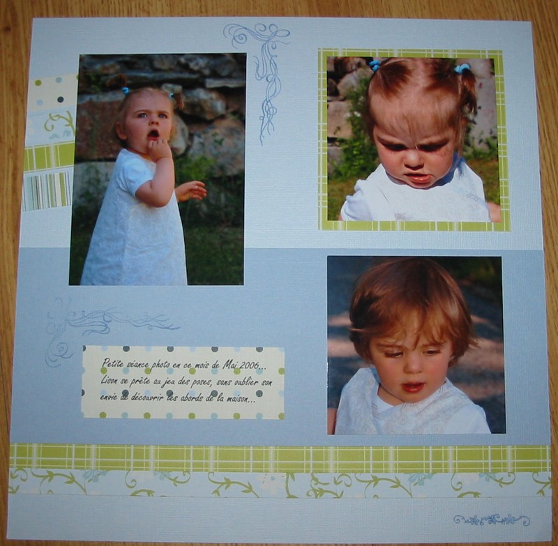 Page Nature... suite - LiliScrap