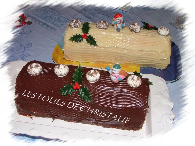 Bûche aux fruits rouges - Les folies de Christalie : ou quand la ...