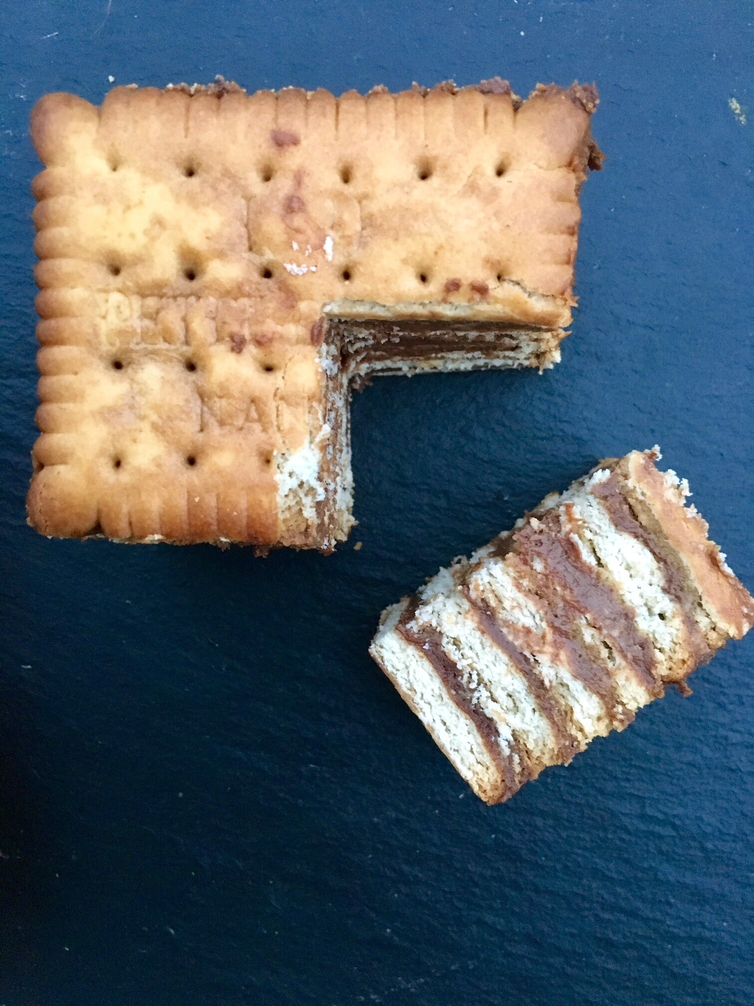 Gâteau de mon enfance aux petits beurre - Quand super maman cuisine...