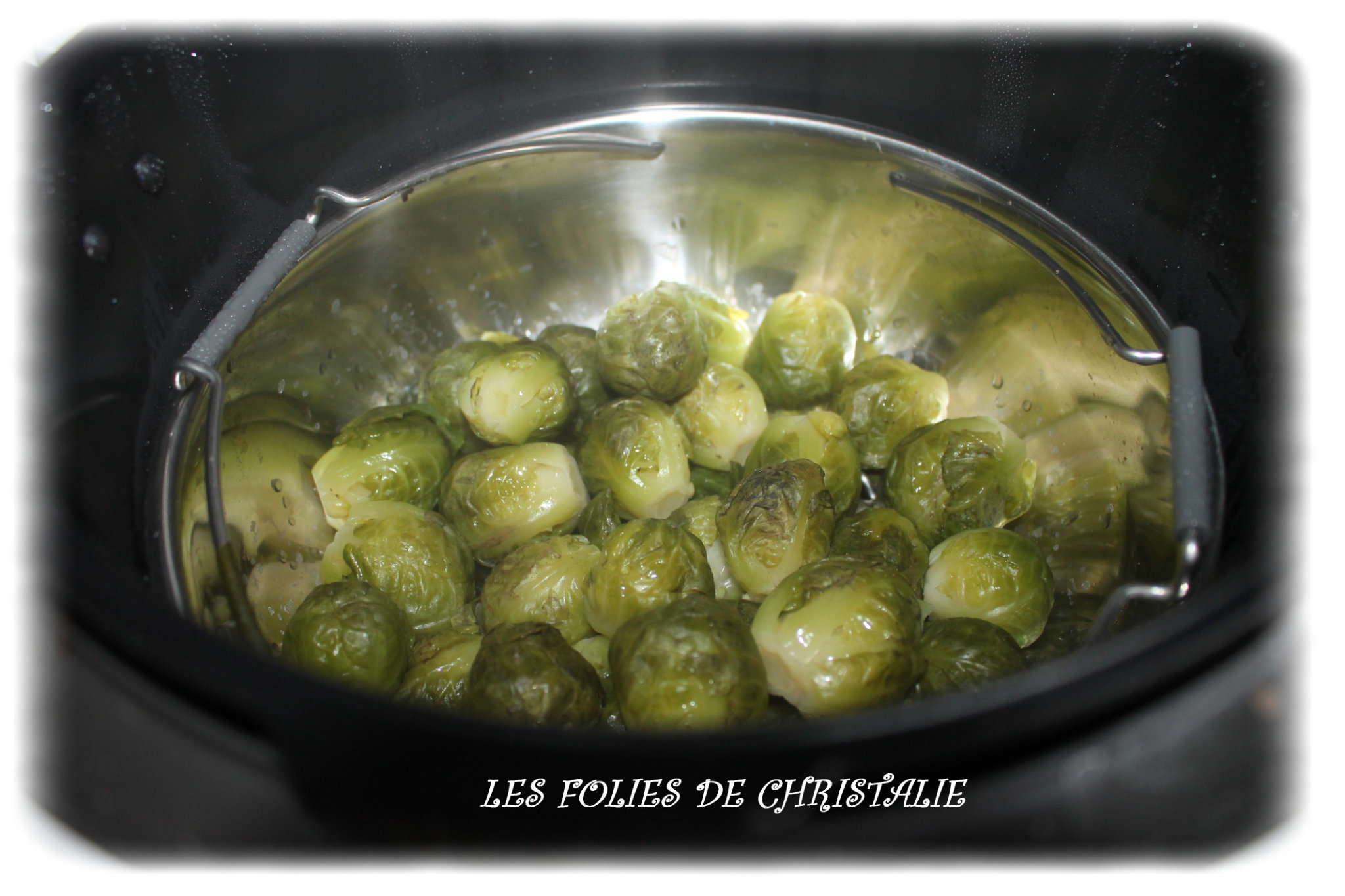 Cuisson des choux de Bruxelles au Cookéo - Les folies de Christalie ...