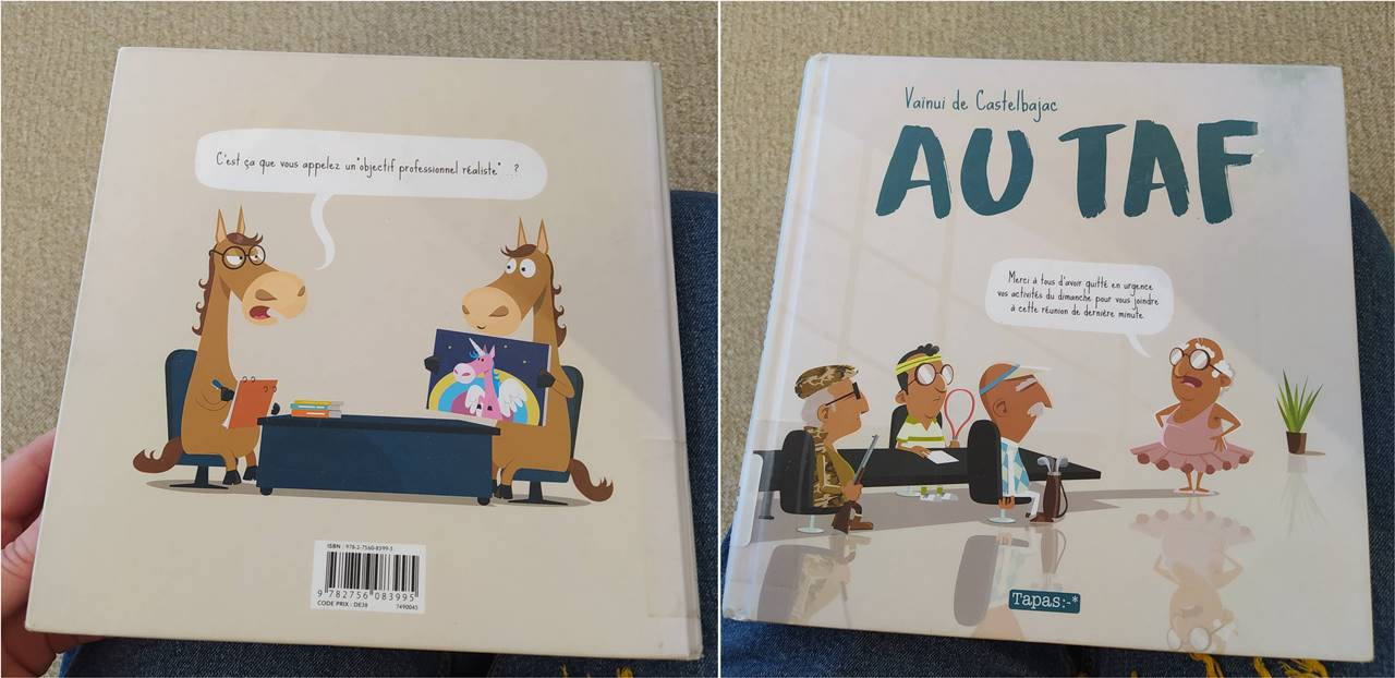 Au taf, BD de Vaïnui de Castelbajac - Chez Plouf