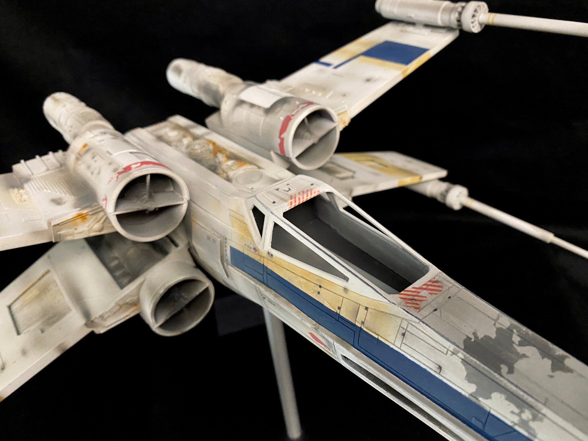 Blue Squadron X-Wing - "Project 504" - 1/29 Revell - MODELKITSTARWARS