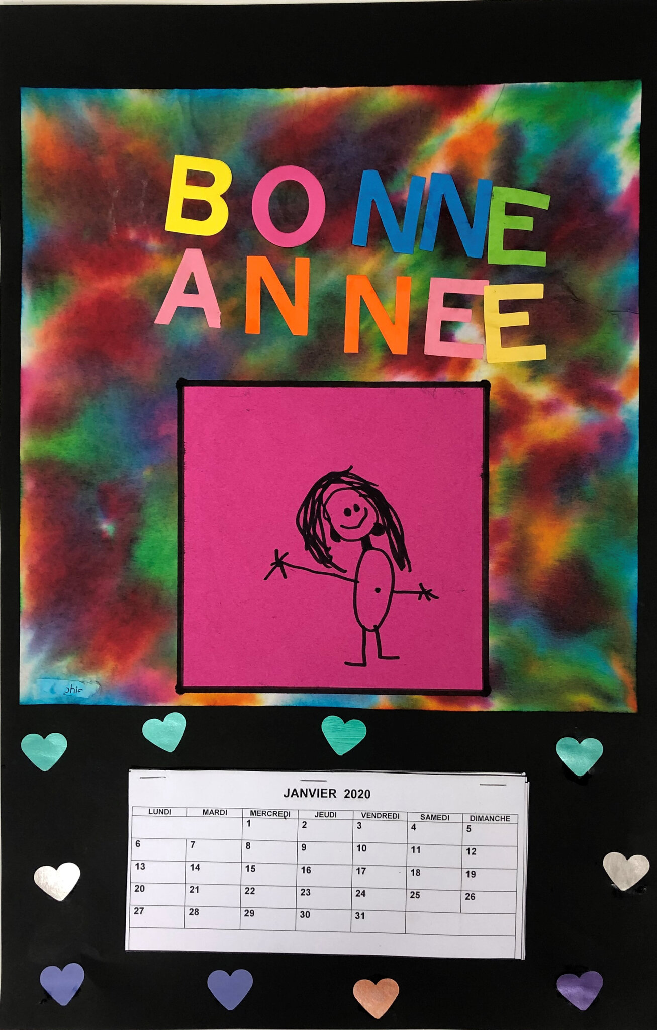 calendrier - LA MOYENNE SECTION DE LOLO