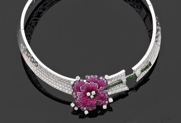 Ambrosi. Collier torque articulé - Alain.R.Truong