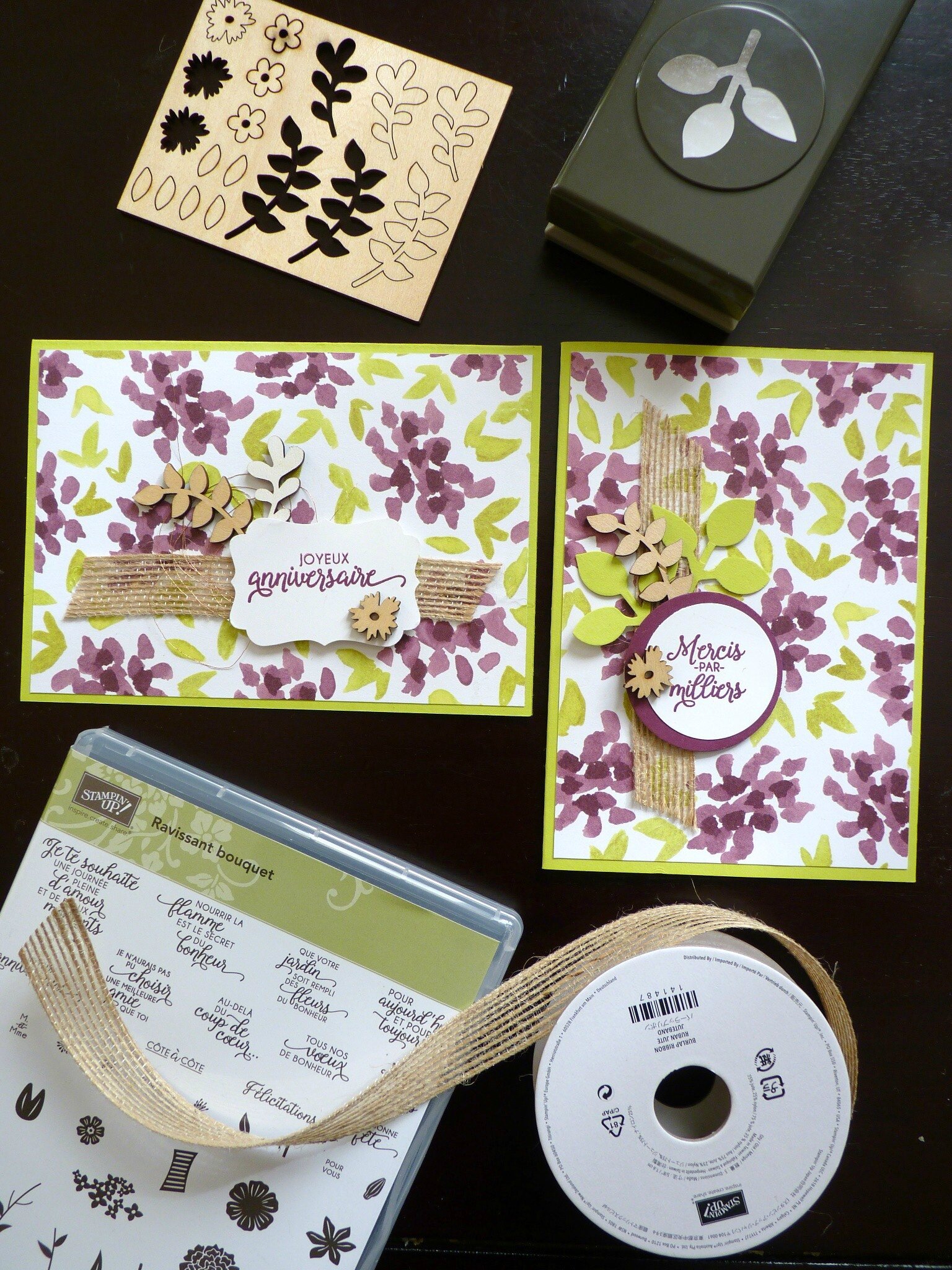 Carte : Inspiration nature - Stamp'Inspiration