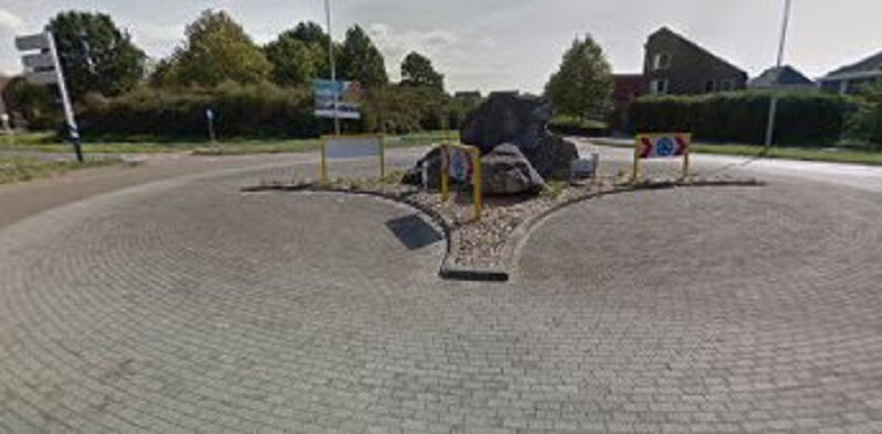 Rond-point à Buchten (Pays-Bas) - Blog-rond-point