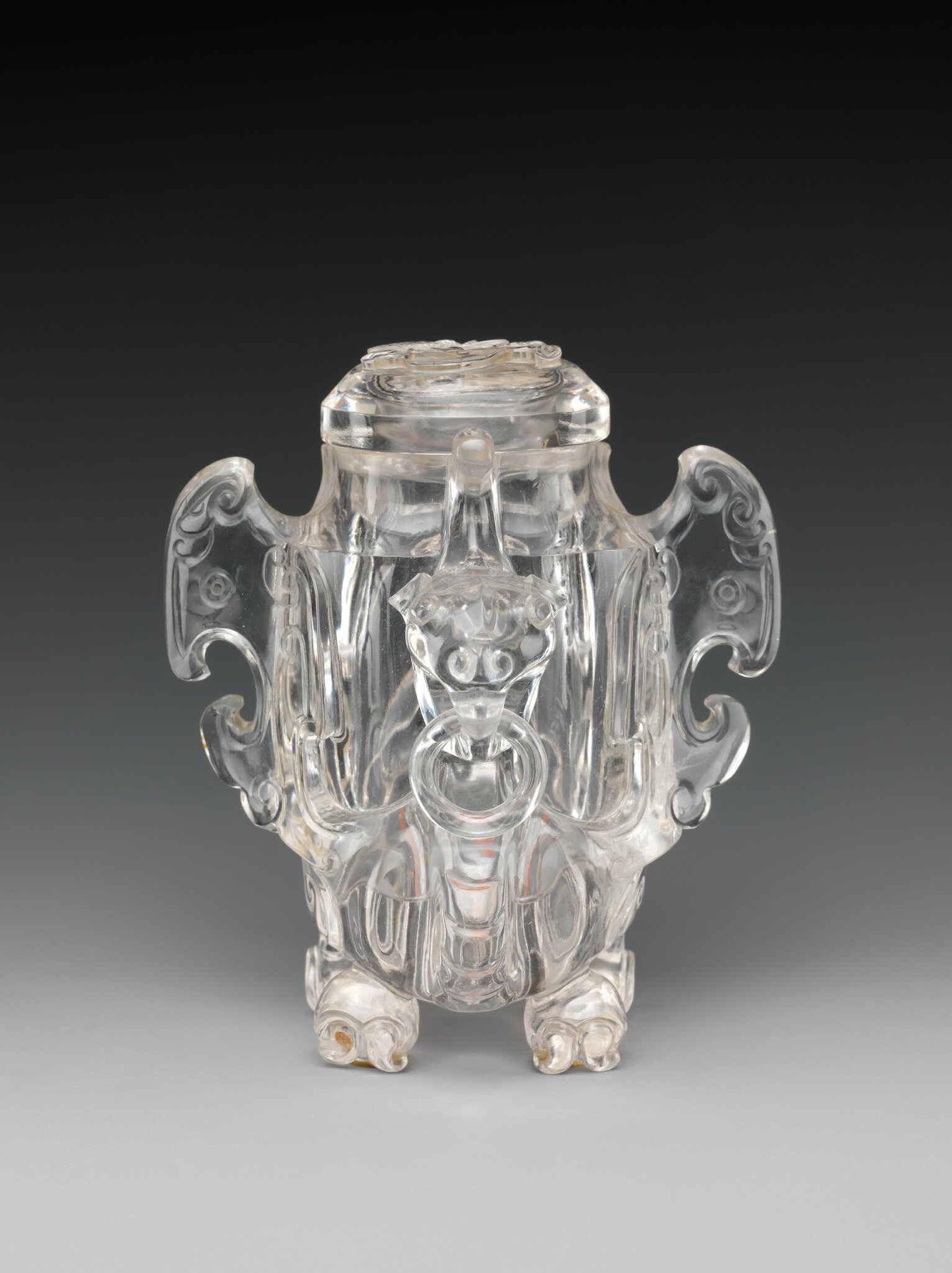 Vessel in the shape of a bird with archaic designs, 18th–19th century ...