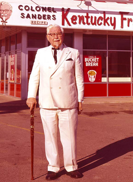 TUH : Le colonel Sanders - Les BlaBlas de Dame Papote