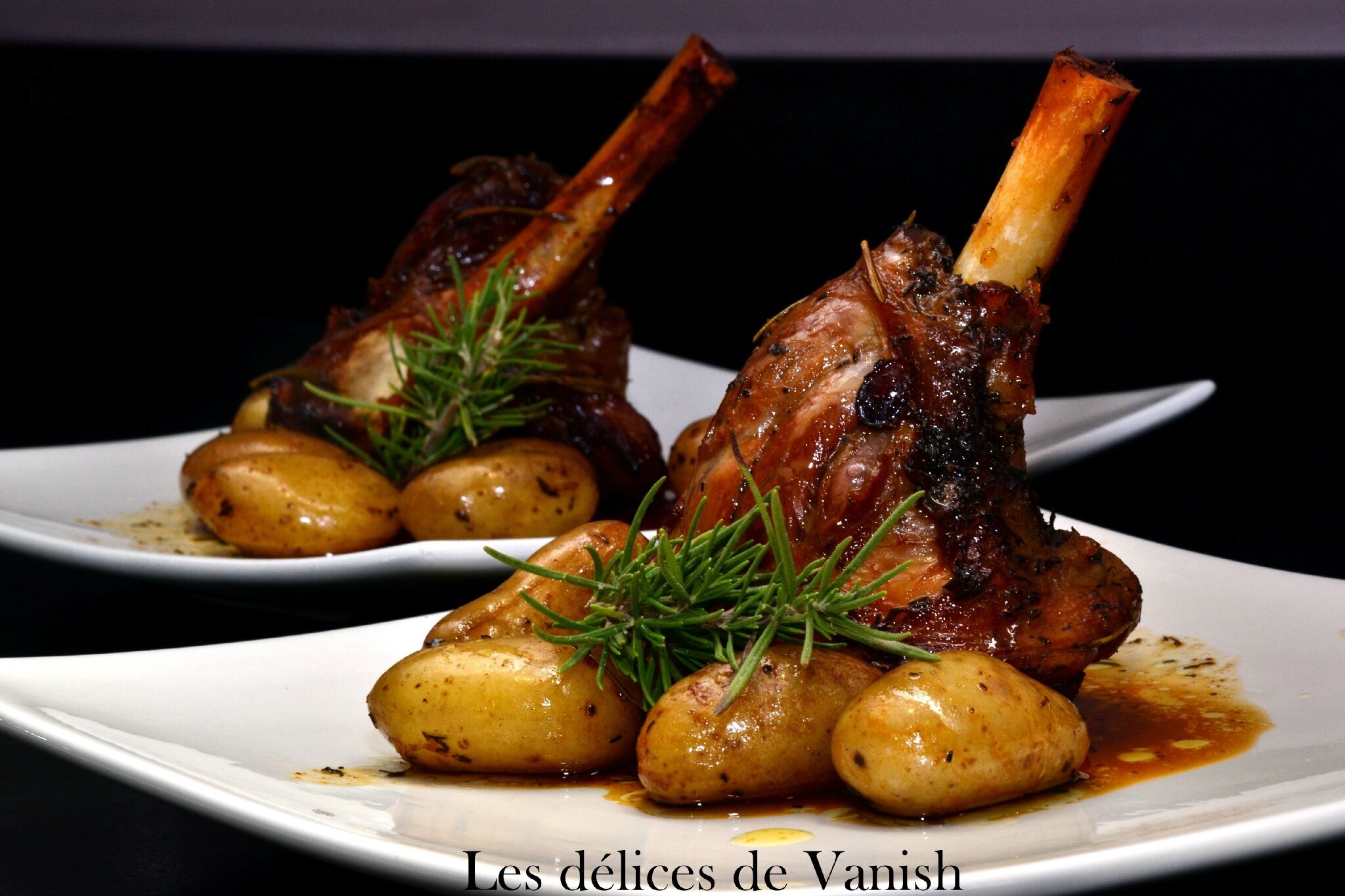 Souris d'agneau confite thym/romarin - Vanish Délices : recettes & test ...