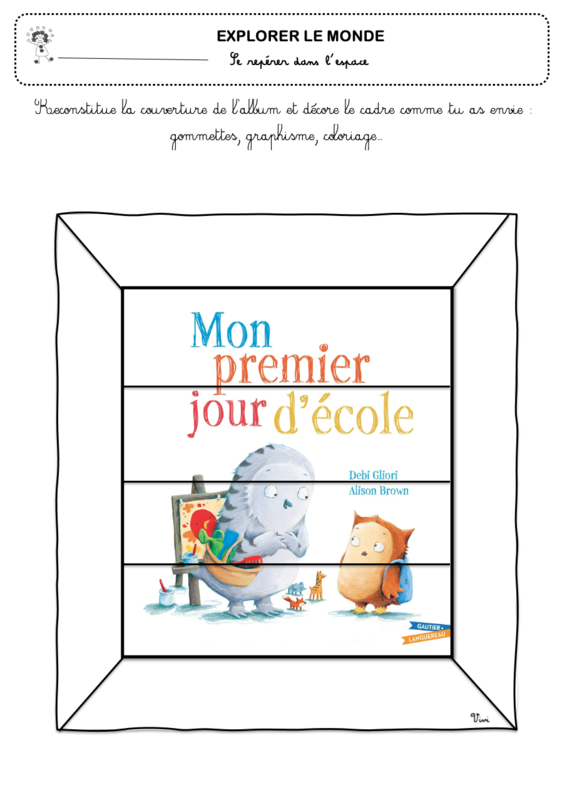 Mon premier jour d'école - La maternelle de Vivi