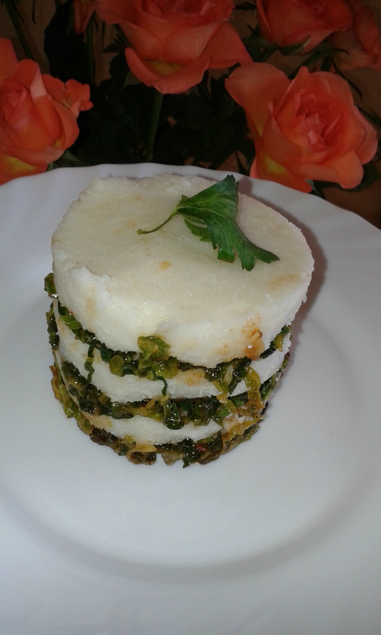 UGALI AND GREEN COLLARD (SUKUMAWIKI)/ UGALI ET CHOU VERT. NO° 24 ...