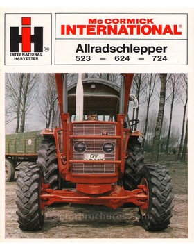 International Harvester 724 - Canals en Aveyron (Agriculture)