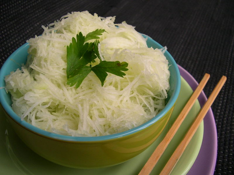 SALADE DE PAPAYE VERTE - La cuisine de Bourbon, cari et rougail créoles