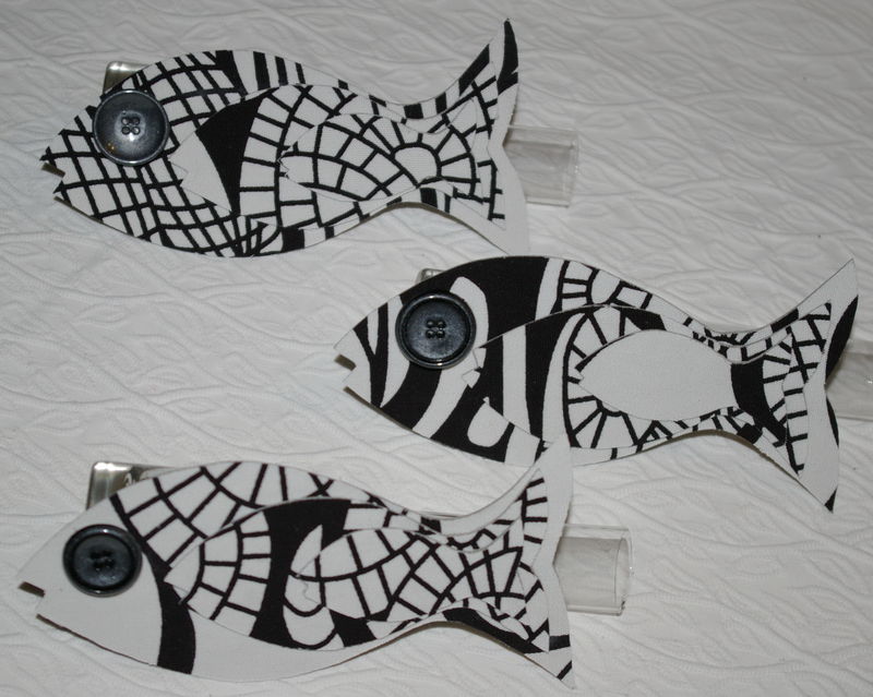 poissons "tissu ikéa".... - créer à la folie