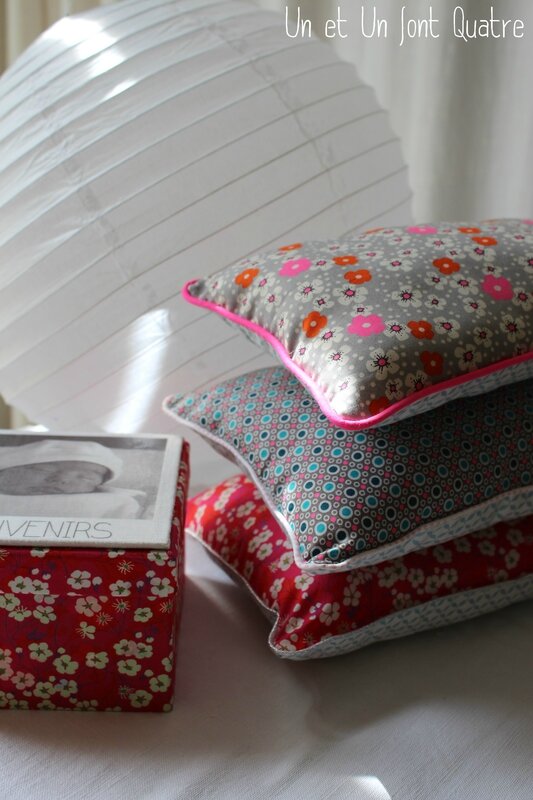 Mini coussins - Un et Un font Quatre