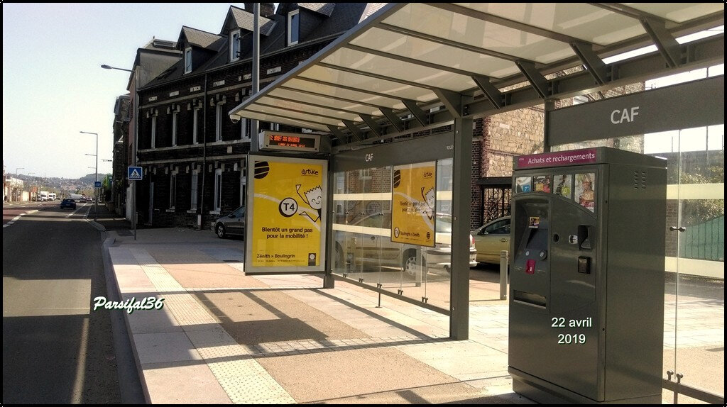 Ave Jean Rondeaux - Station CAF - ROUEN BEFORE AFTER BLOG