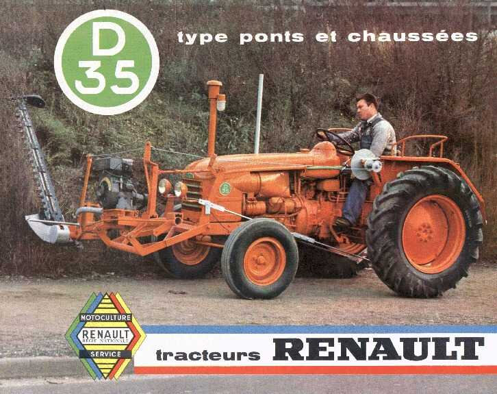 Renault D35 (Type R 7050) - Canals en Aveyron (Agriculture)