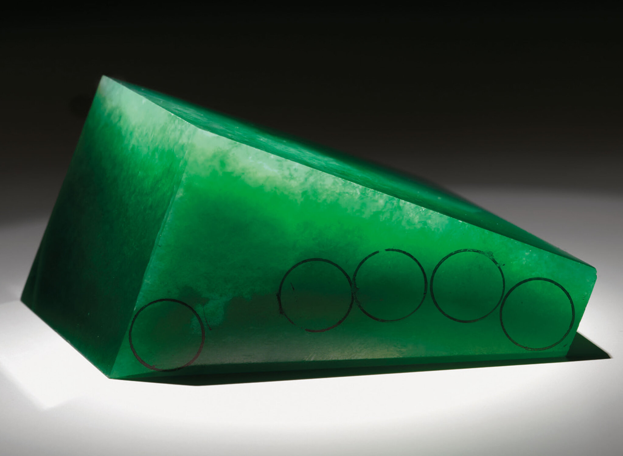 The ‘Heavenly Harmony’ Jadeite Sautoir. Magnificent jadeite bead and ...