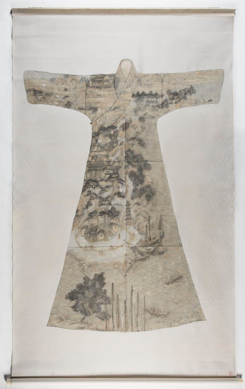 Peng Wei (Chinese, born 1974). Landscape of Mount Putuo, 2007 - Alain.R ...