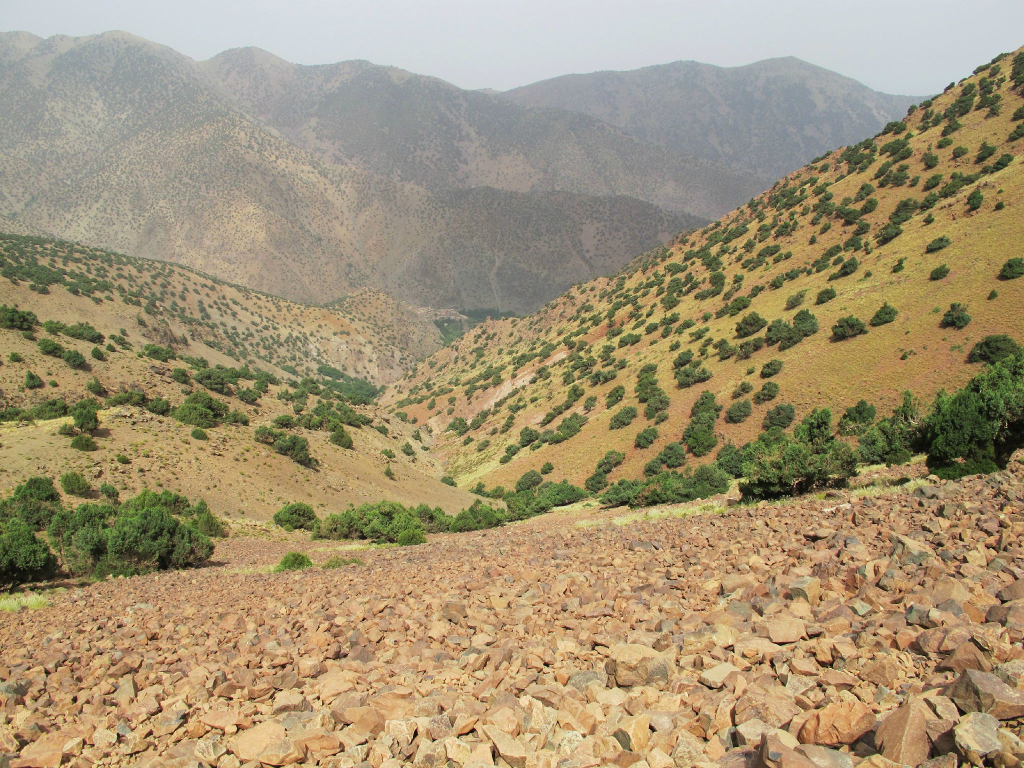 CASCADE D IGHOULIDEN, TIZI N'MZIK, IMLIL... - Randonnées et photos