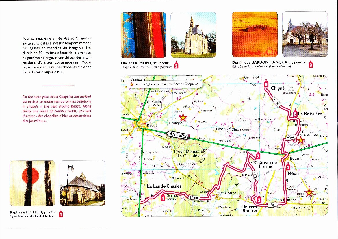 Circuit 2013 Art Et Chapelles Art Et Chapelles Chapelles Dhier