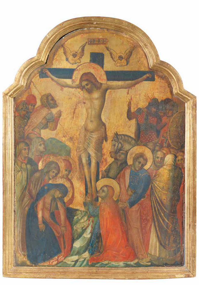 Lorenzo Veneziano (active Venice, 1356-1379), The Crucifixion - Alain.R.Truong