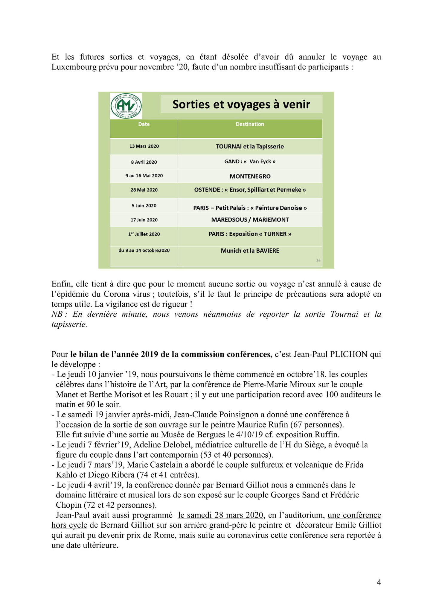 Compte-rendu de l'Assemblée générale du 5 mars 2020 par Anne ROSMAN ...