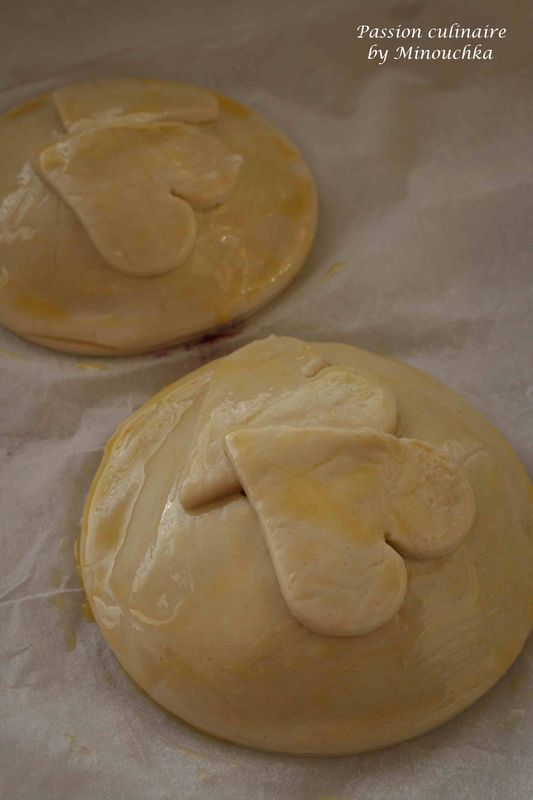 Chaussons des amoureux aux fruits rouges - Passion culinaire by Minouchka