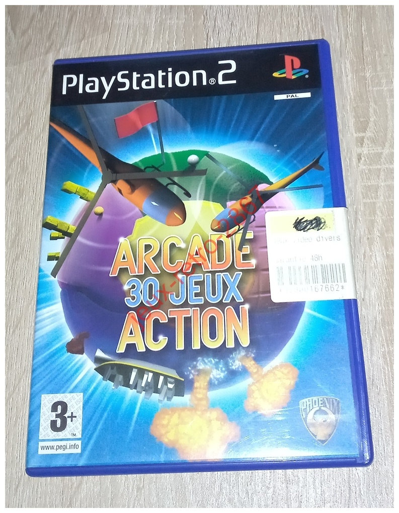 Jeu Playstation 2 Arcade Action 30 jeux - jeux-retro-2867