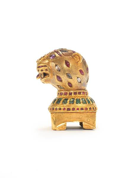 Bonhams to Sell Second Gold Gem-Set Finial From Fabled Throne of Tipu ...
